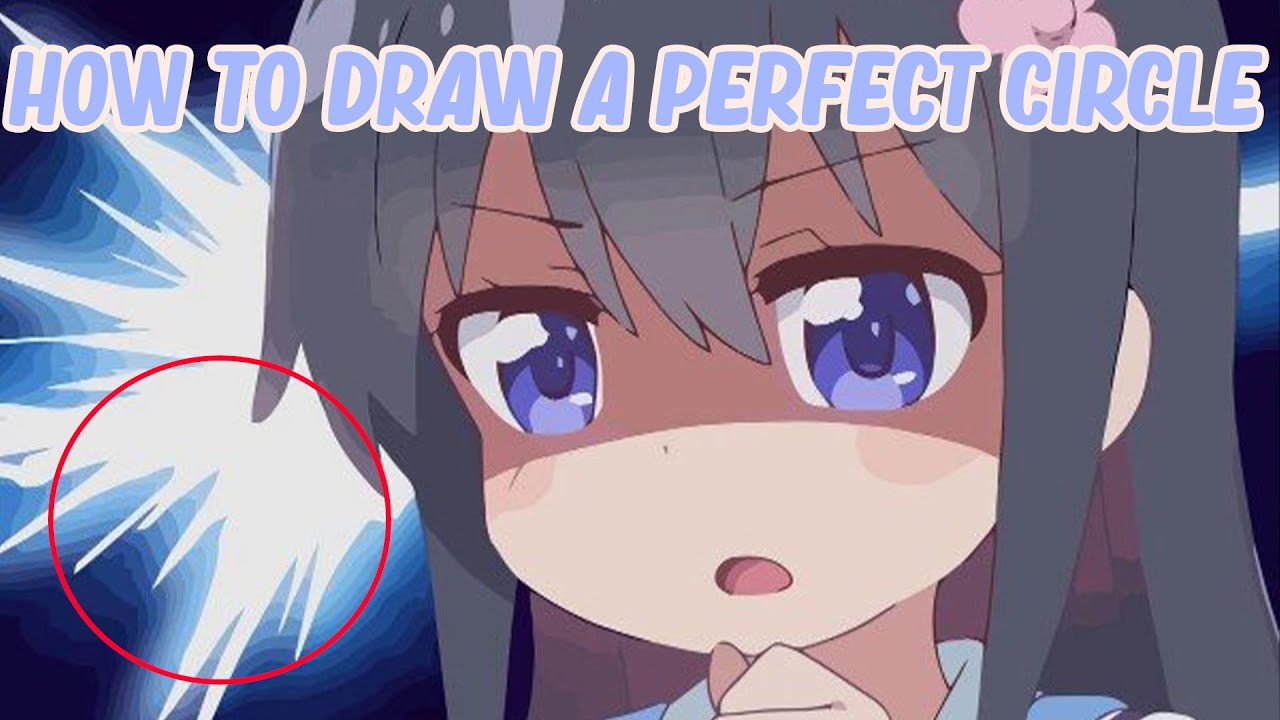 How to draw a perfekt circle - YouTube