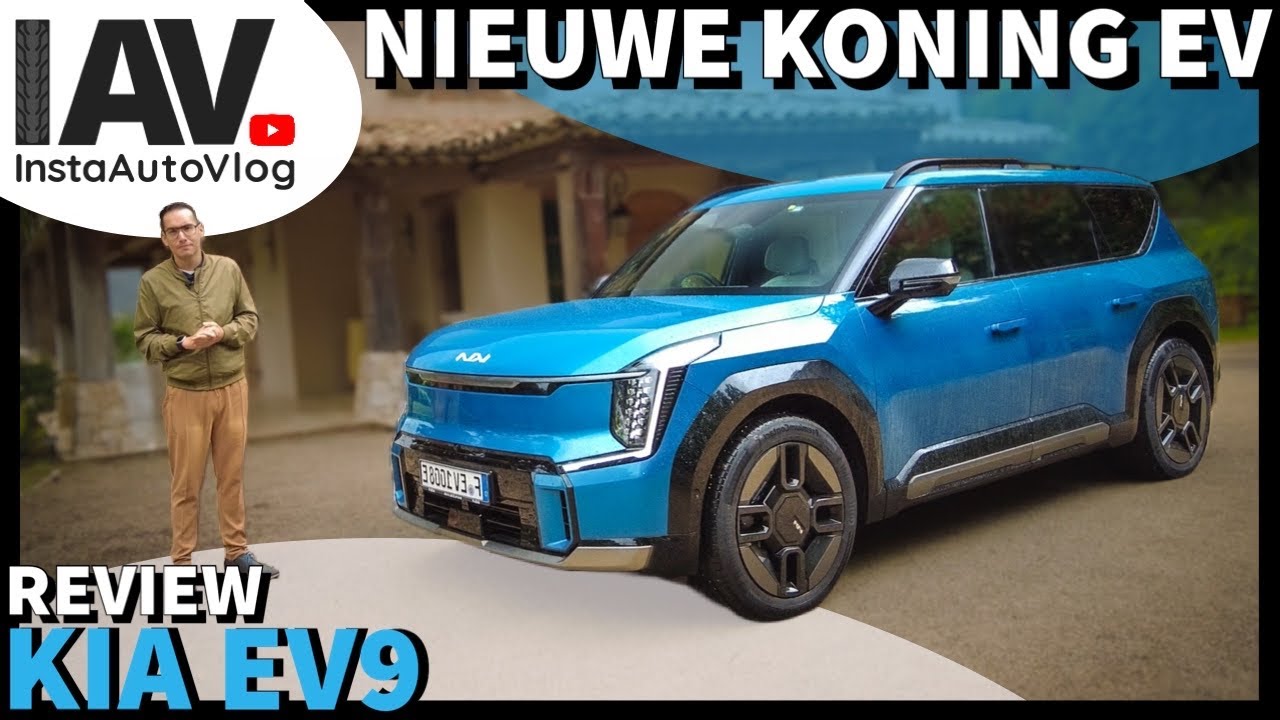 Waarom nog wachten op de EX90? De Kia EV9 is de nieuwe 7-zits EV koning - YouTube