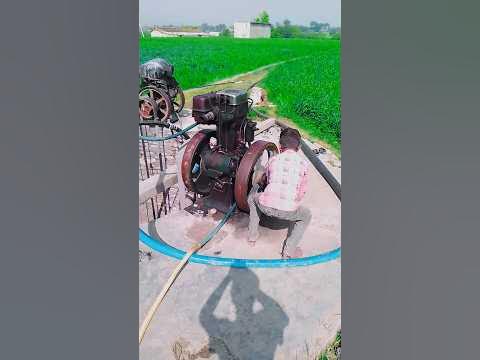 diesel generator engine water pump machine Pani wala engine pumpset #shorts - YouTube