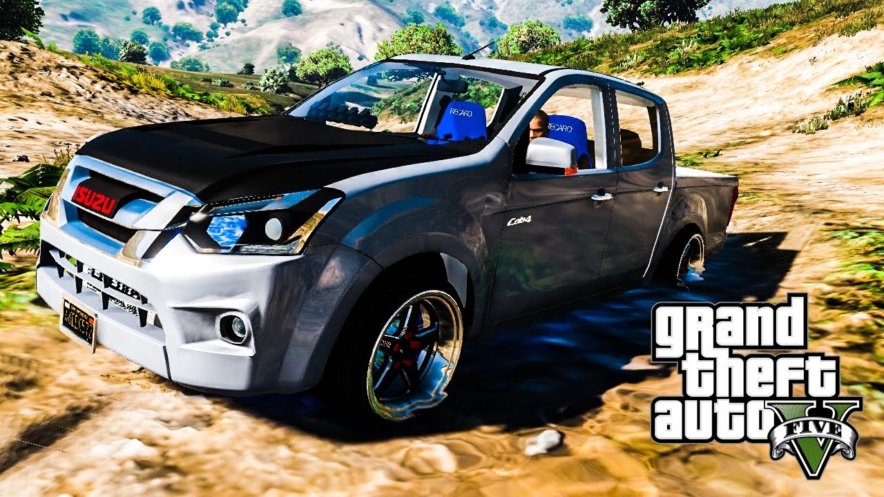 GTA V Mod EP:27 กระบะซิ่งเมืองไทย 2 (mod Isuzu D-MAX 1.9 Ddi Blue Power ...