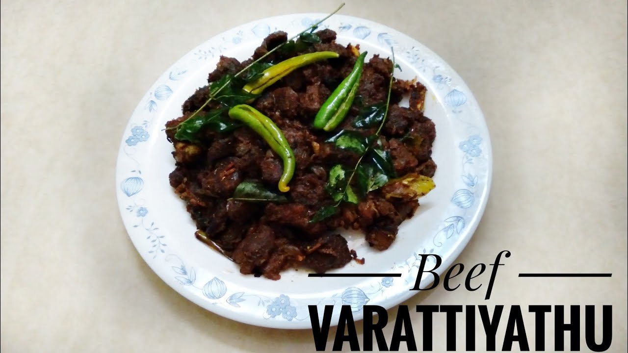 Beef varattiyathu /Naadan recipe with Beef / Magis kitchen - YouTube