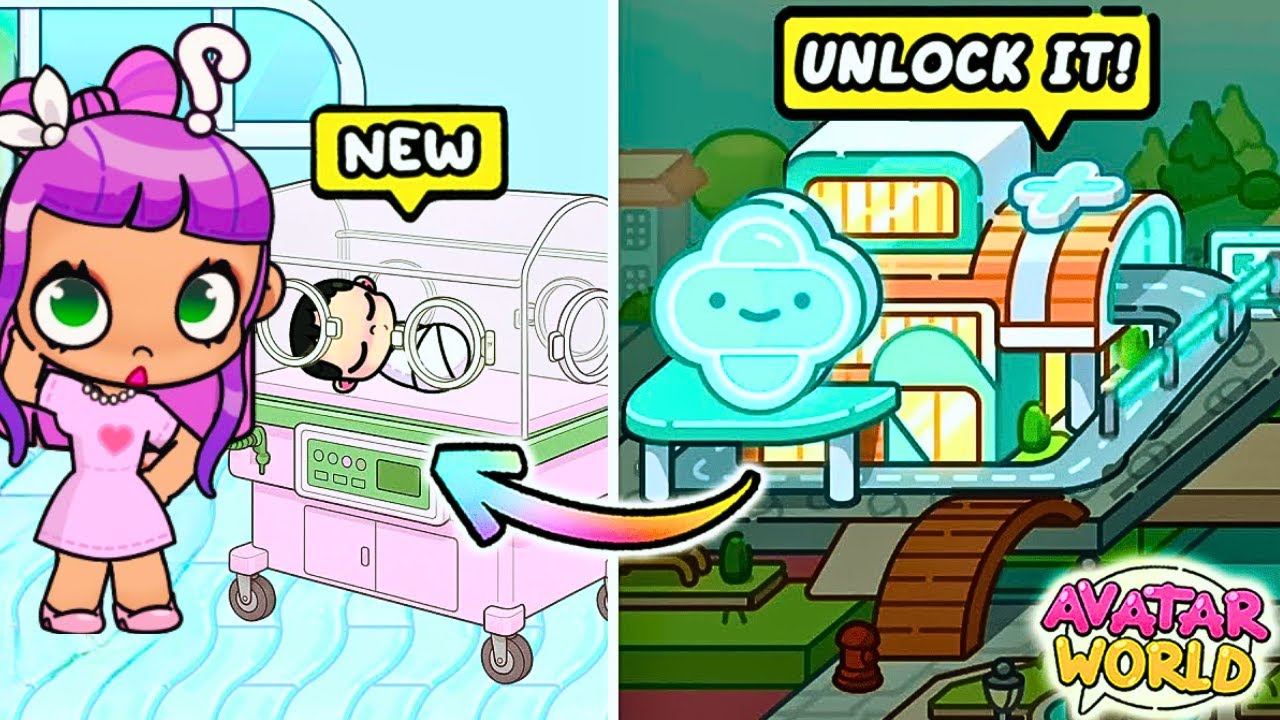 3rd Floor Unlocked in Avatar World Hospital 🏥 NEW UPDATE RELEASED ...
