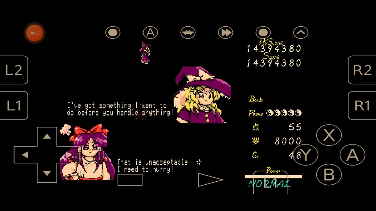 Touhou 4:Lotus Land Story (LLS) stage 4 1cc - YouTube