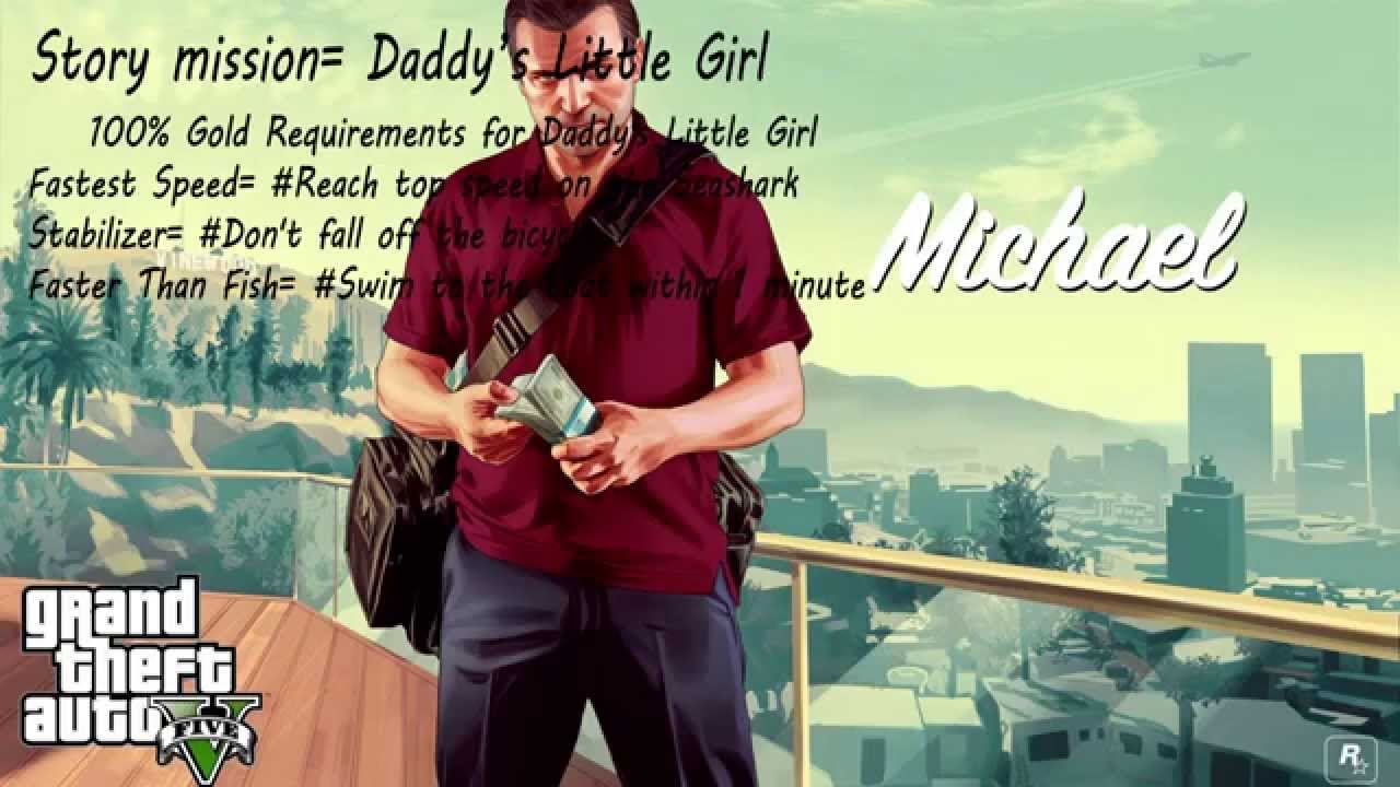 GTA 5 / Story mission #8- Daddy's little girl [%100] - YouTube