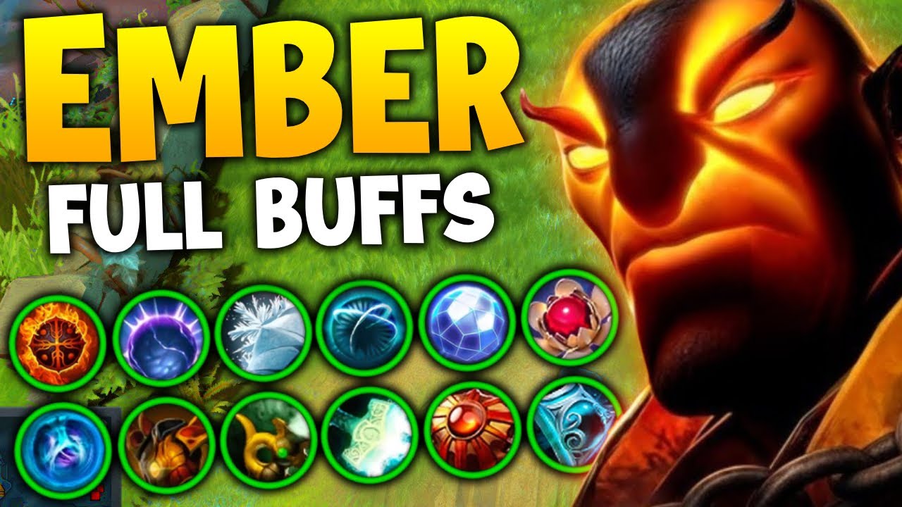 Fully Buffed Ember Spirit Raid Boss🔥🔥🔥Unkillable By Goodwin | Dota 2 ...