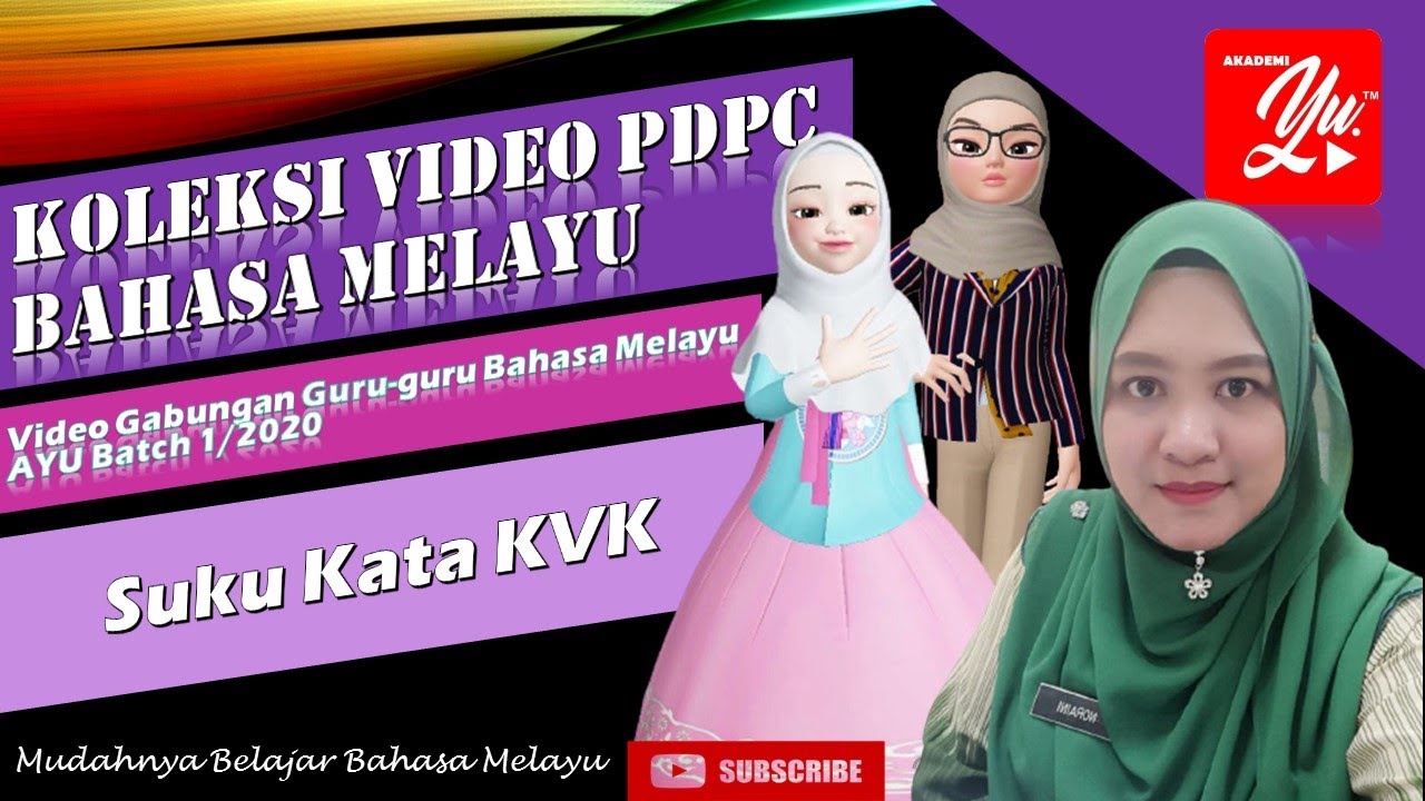 MARI MENGEJA DAN MEMBACA PERKATAAN (SUKU KATA) KVK - YouTube