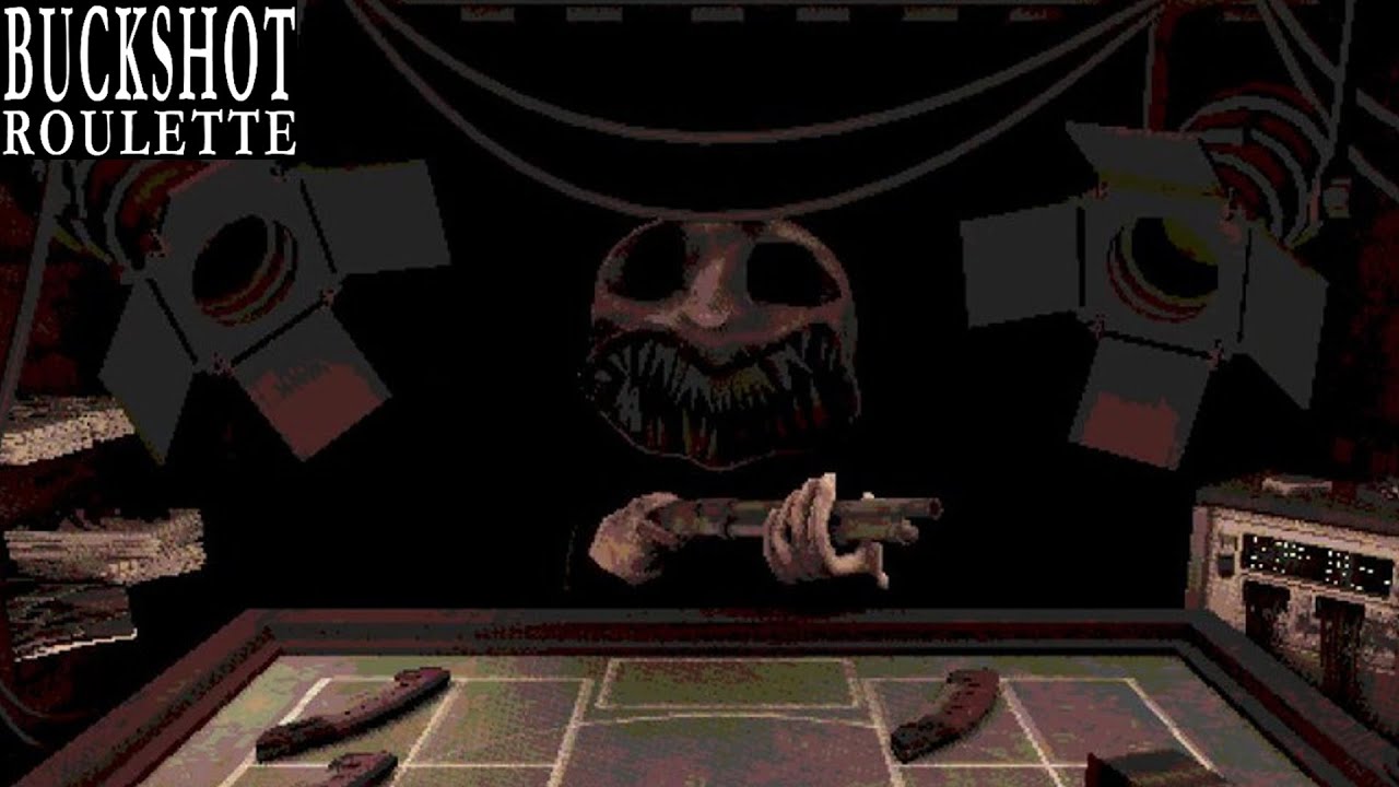 JUGANDO a el JUEGO SECRETO sobre la RULETA RUSA | Buckshot roulette ...