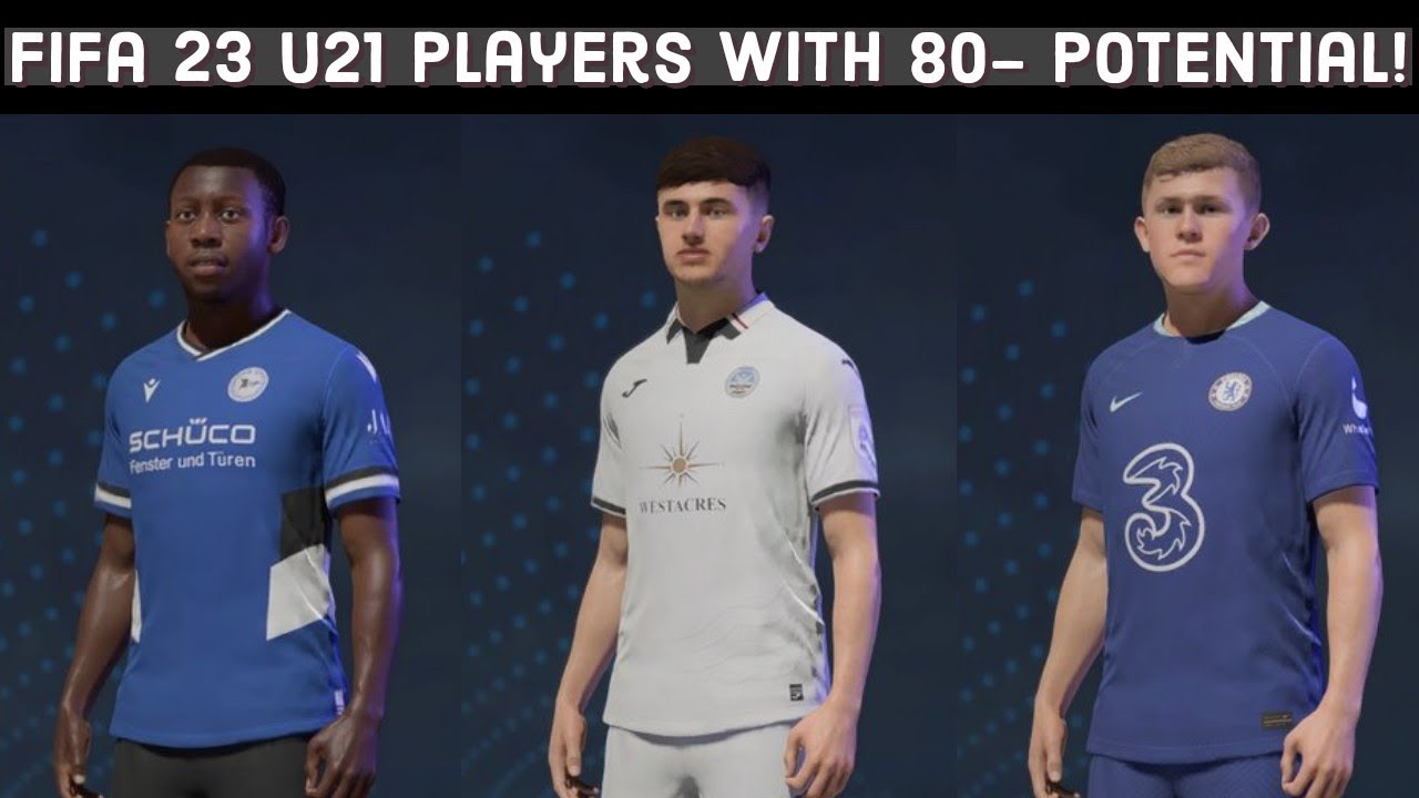 FIFA 23 | All u21 players with 80- potential and real face! Pt. 1 - YouTube