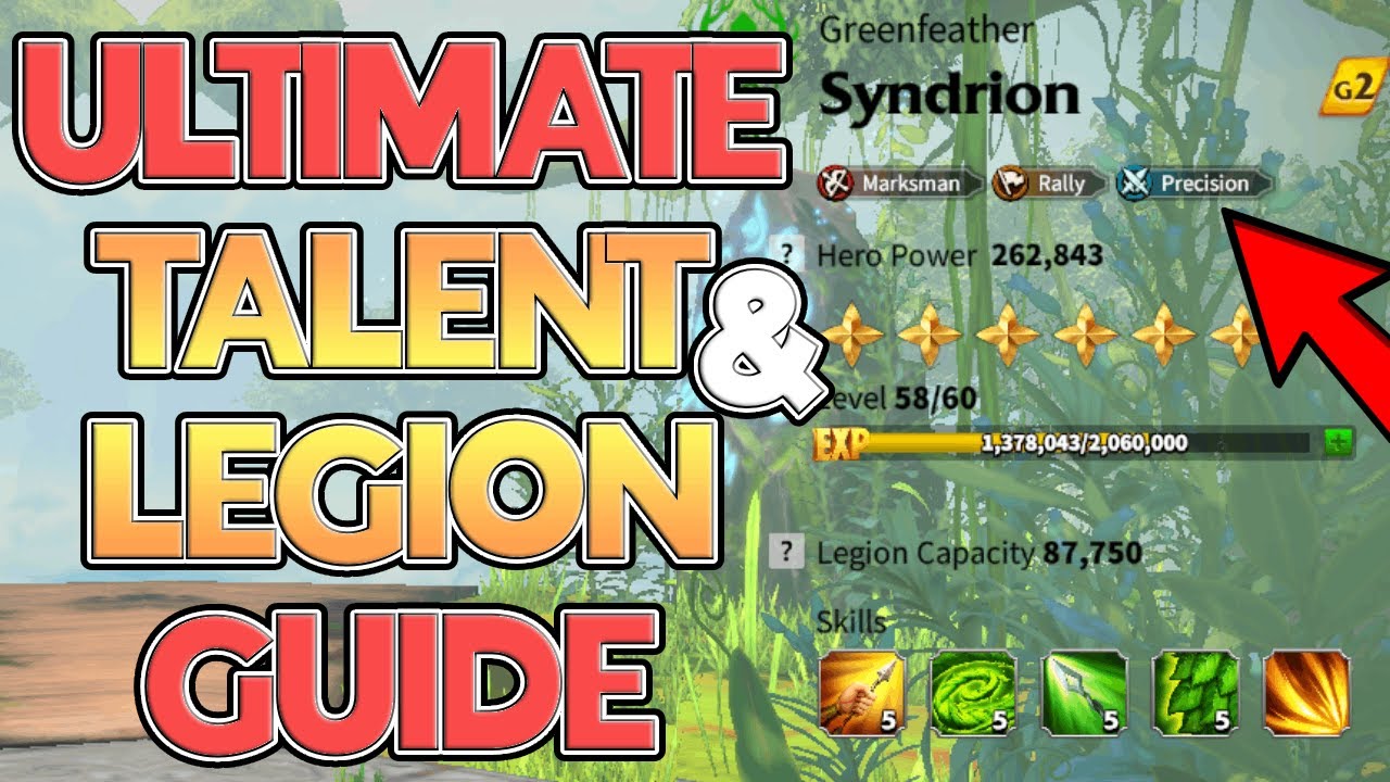 Ultimate Guide to creating TALENT PAGES! [ And Legion Pairing Basics ...