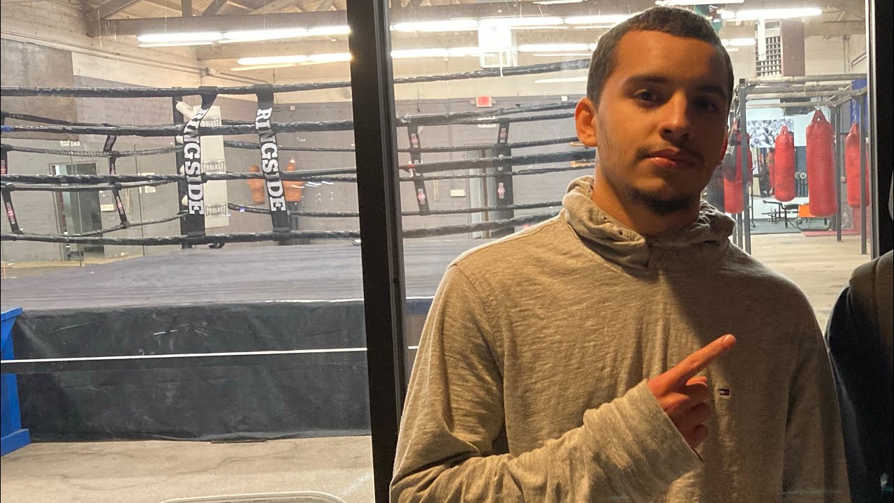 A DAY IN THE GYM of Amateur Boxer Adam Suazo ! Ep.3 - YouTube