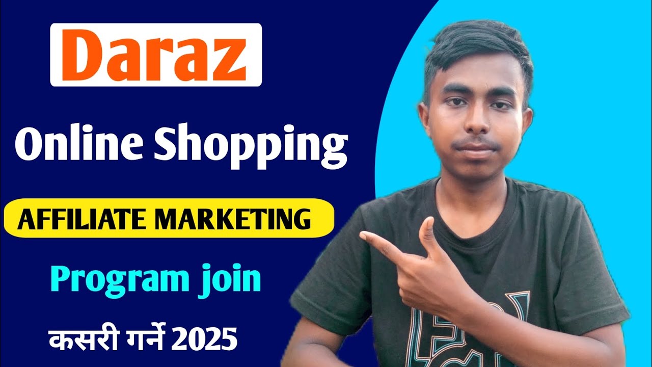 Daraz Affiliate Program Nepal 2025 | How to Earn Money Online with ...
