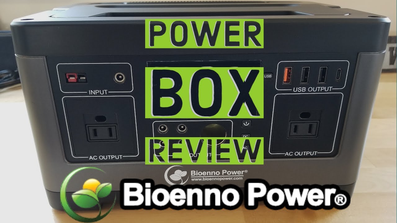 Bioenno Power Renewable Power Pack - YouTube
