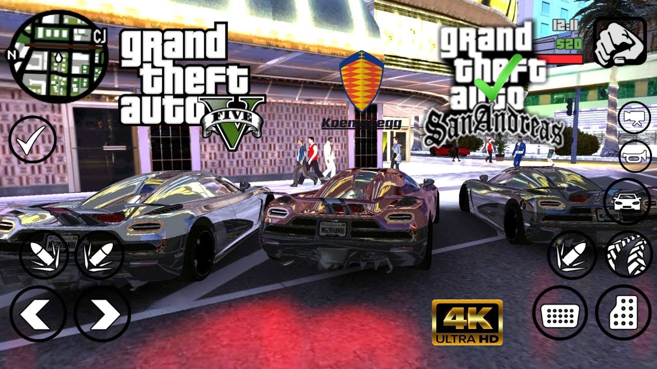gta sa redux mod pack android V66 - YouTube