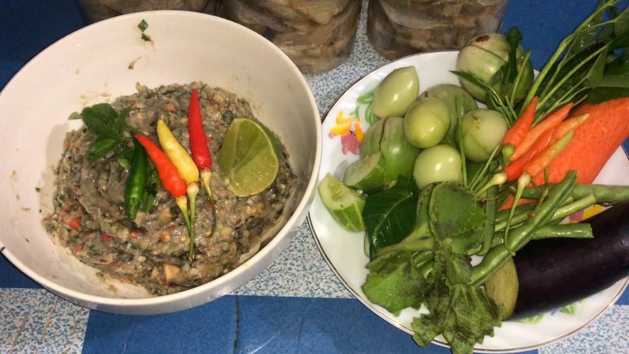 how to cook cheese and vegetable khmer food - YouTube