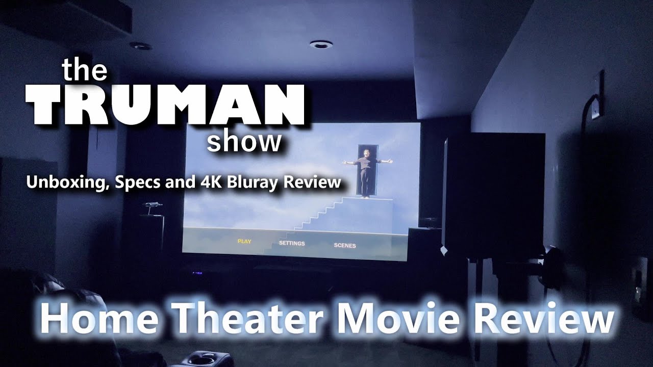 The Truman Show 4K Bluray - A Home Theater Experience Review - YouTube