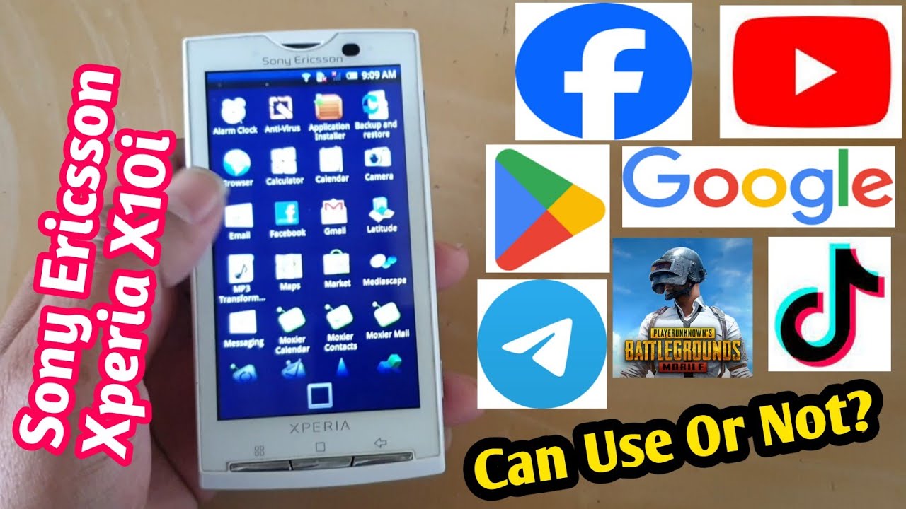 Sony Ericsson Xperia X10i in 2024 | Can it use youtube,facebook & other ...