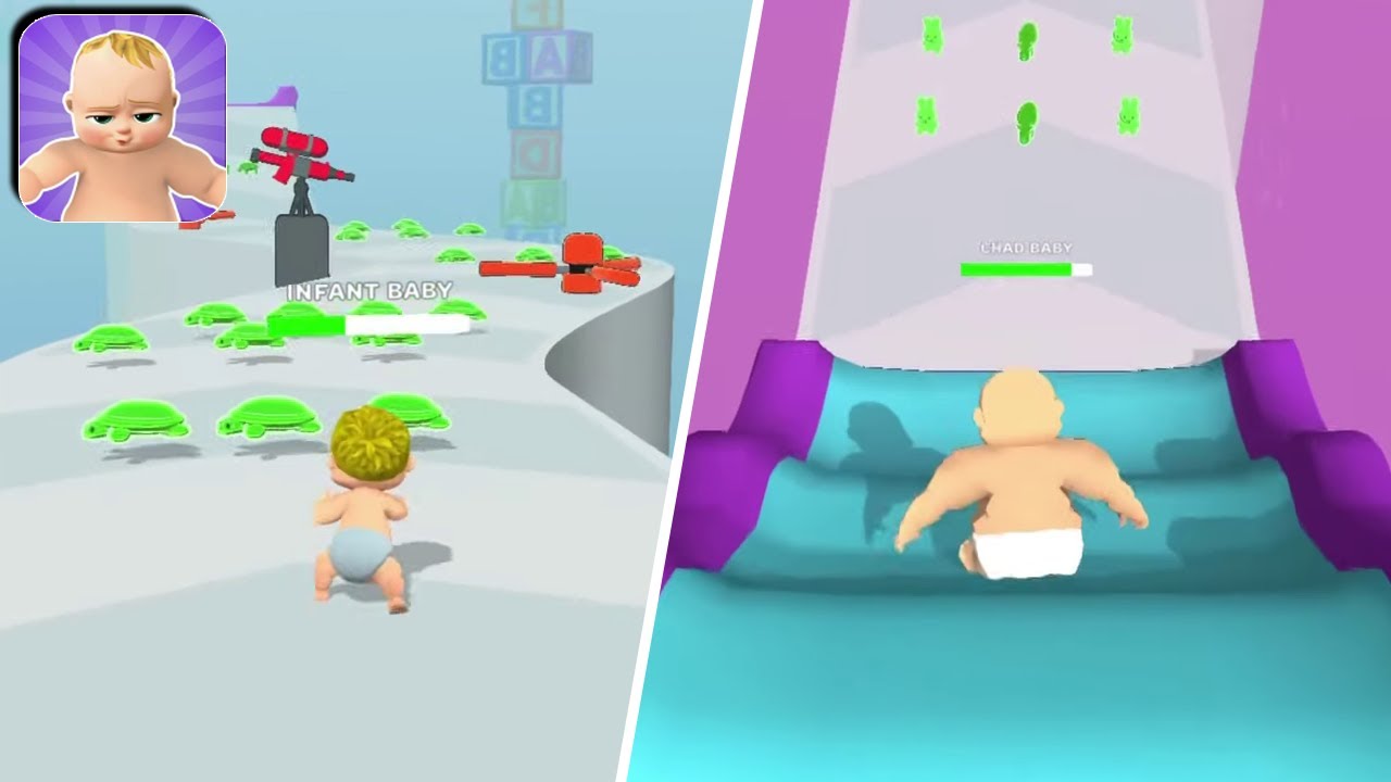 Baby Runner! - New Levels - All levels Gameplay Walkthrough Android ...