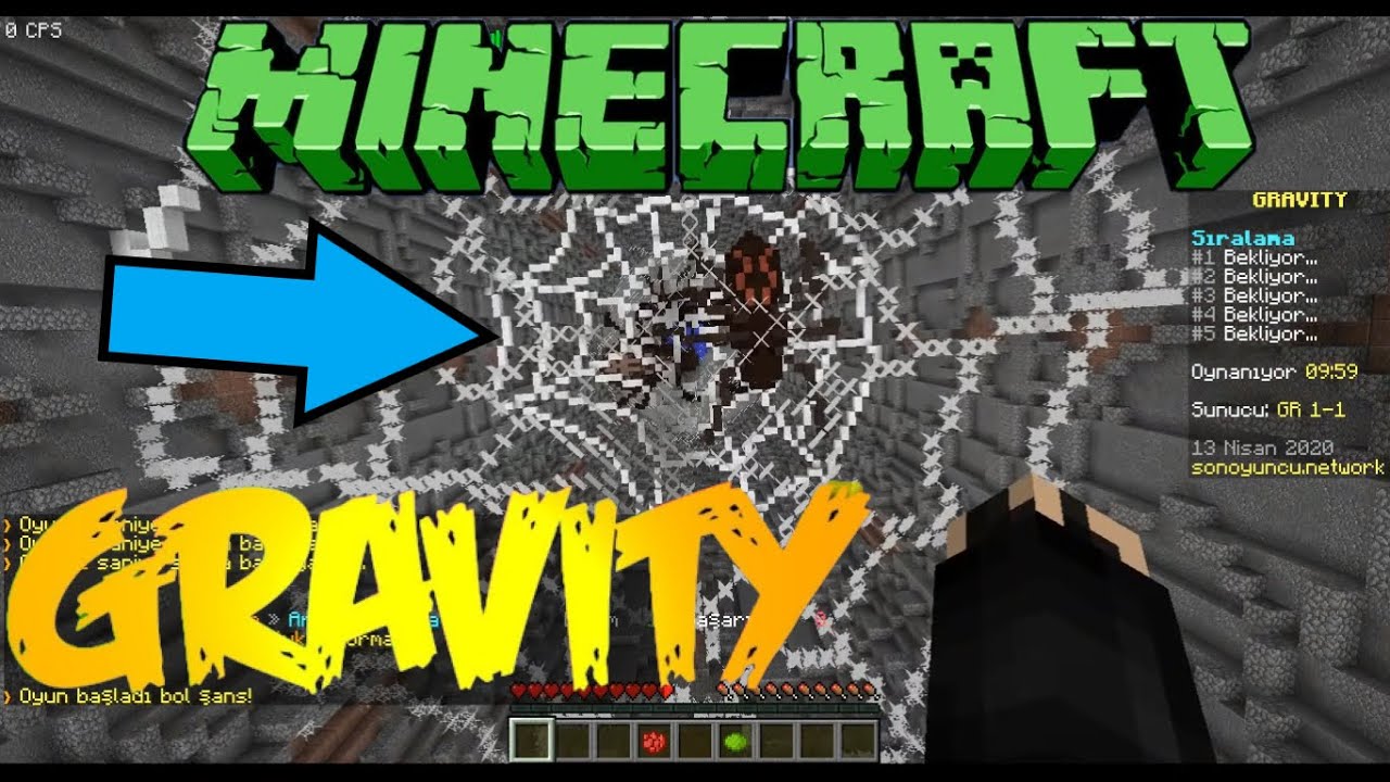 MİNECRAFT GRAVİTY ÜCRETSİZ SUNUCU!! - YouTube