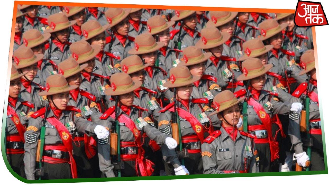 History Created! All-women Contingent Of The Assam Rifles March Down ...