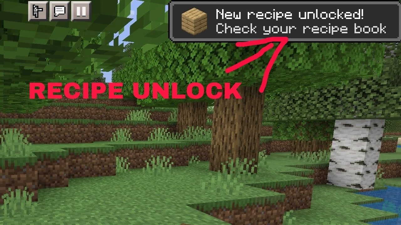 How to activate recipe in Minecraft pocket edition 1.20 - YouTube