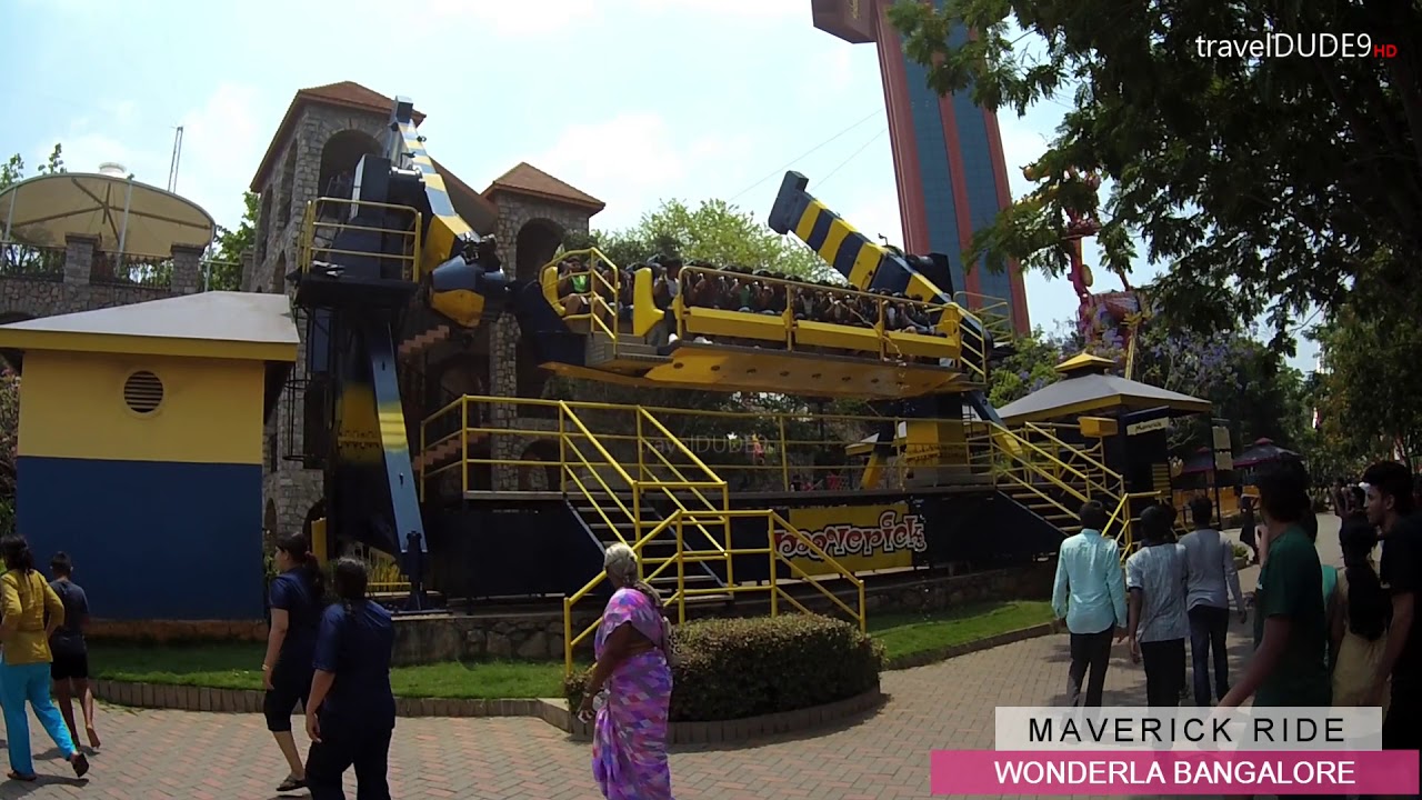 MAVERICK THRILL RIDE at WONDERLA BANGALORE - YouTube