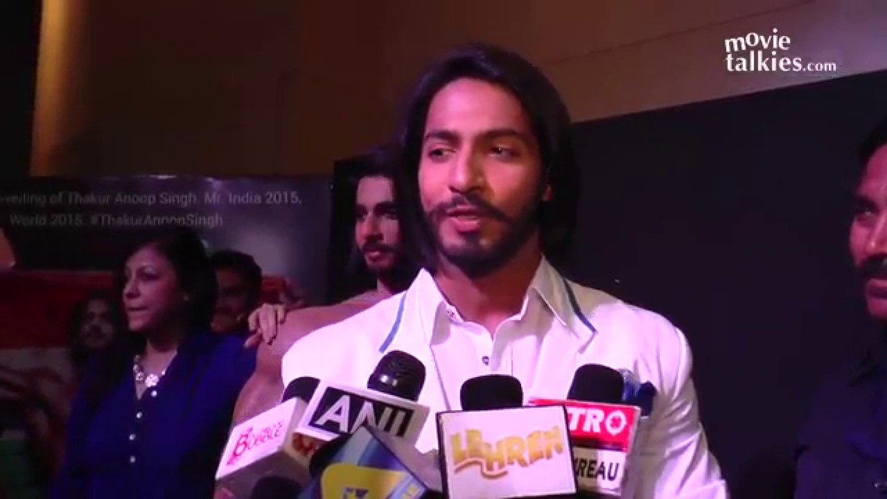 Unveiling of Wax Model of Anoop Singh Thakur Mr. World 2015 By Jackie ...