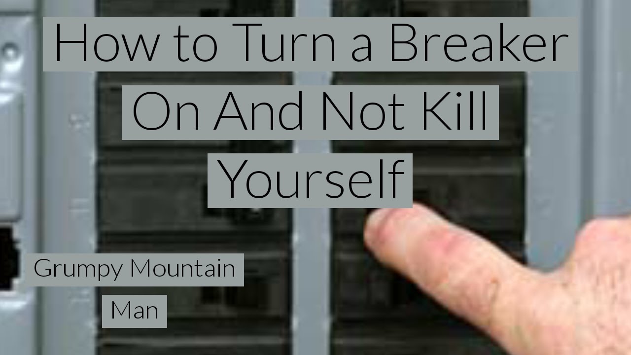 ARC Flash How to Properly Turn a Circuit Breaker On and Not Kill ...