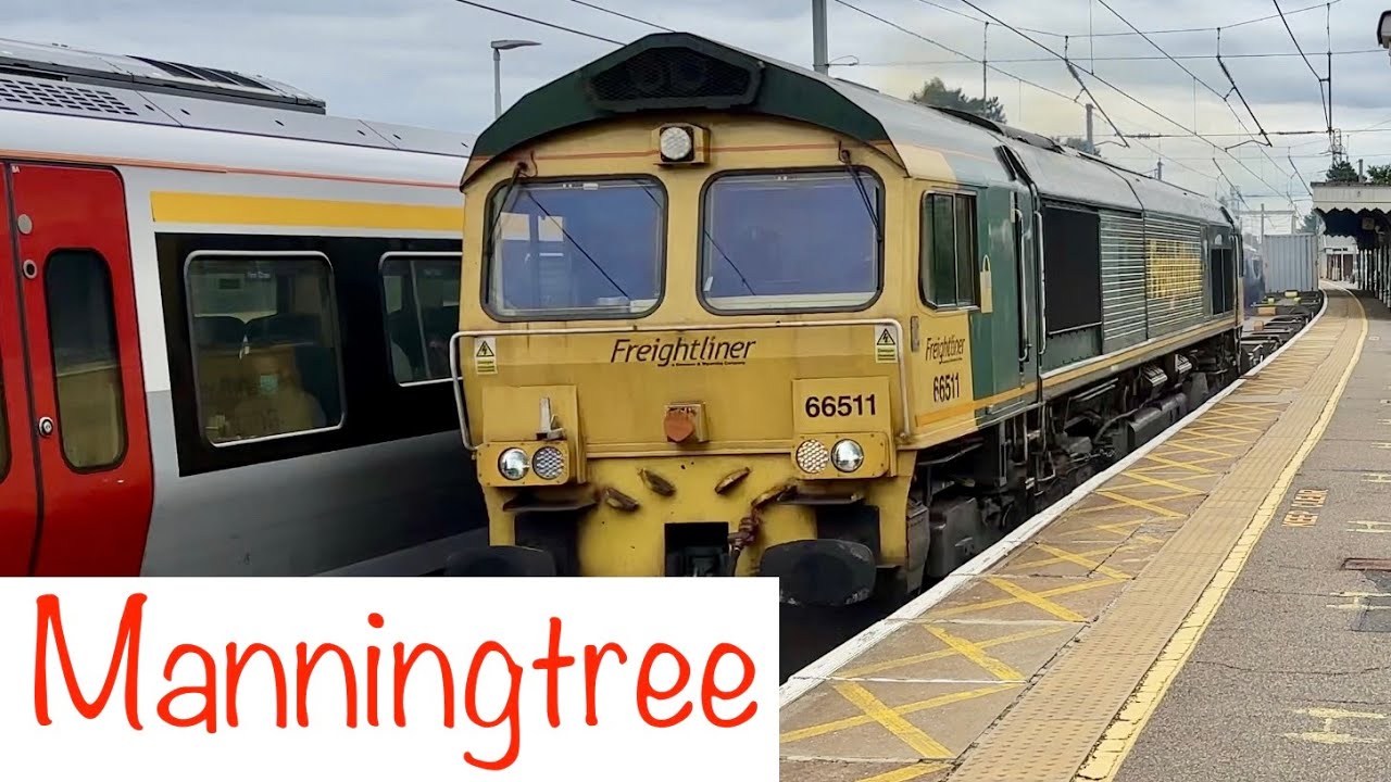 Trains at: Manningtree, GEML, 28/7/2023 | Boom Trainspots - YouTube