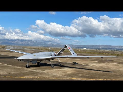 Bayraktar KKTC'de ilk görevine çıktı