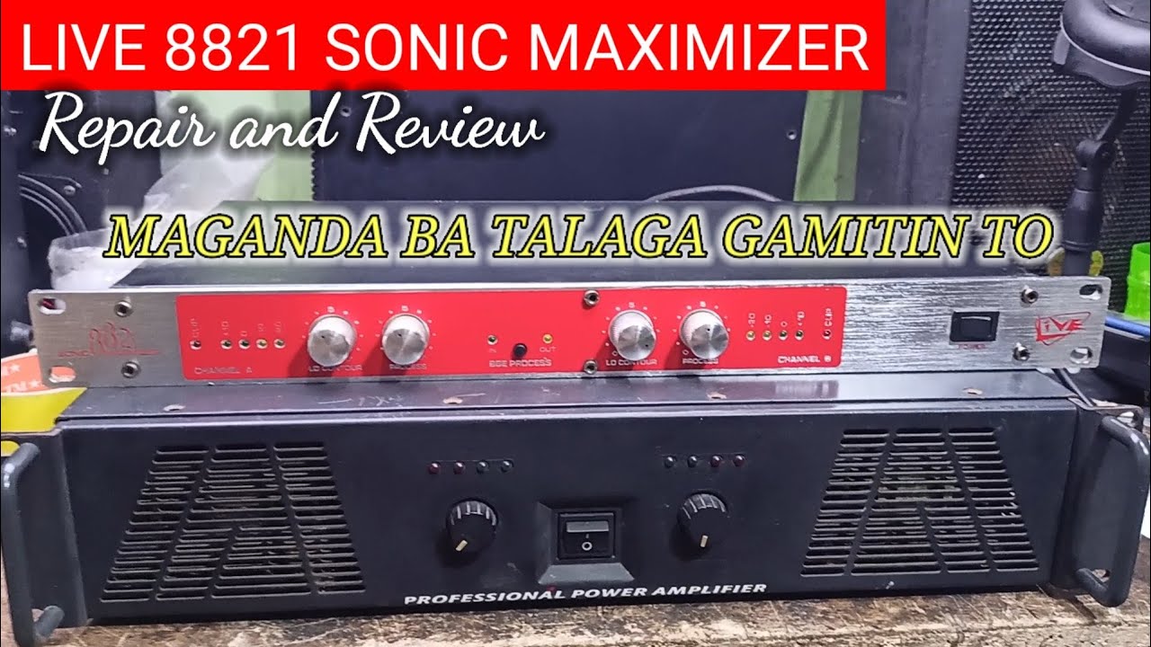 LIVE BBE MAXIMIZER || Repair and Review , whats inside? - YouTube