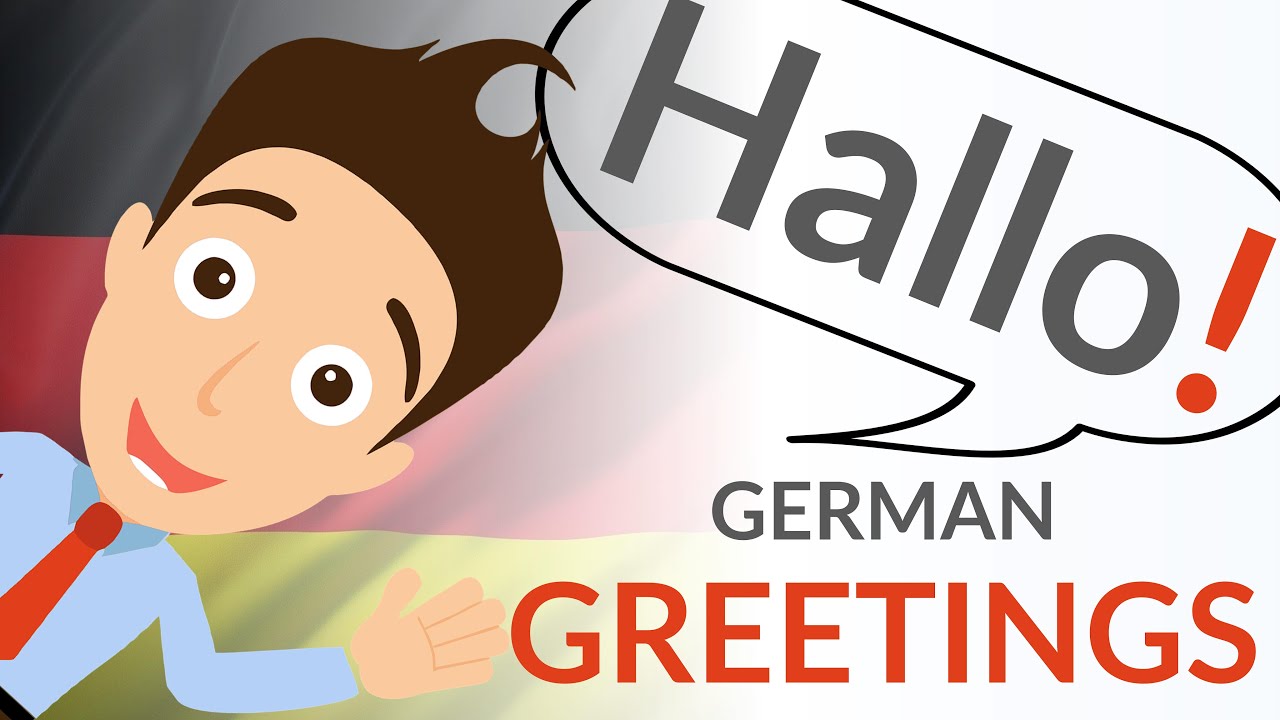 Learn GERMAN GREETINGS - Learn German For Beginners | Lesson 1 - YouTube