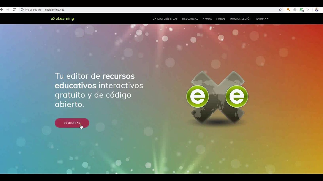 Descarga e instalación exeLearning - YouTube