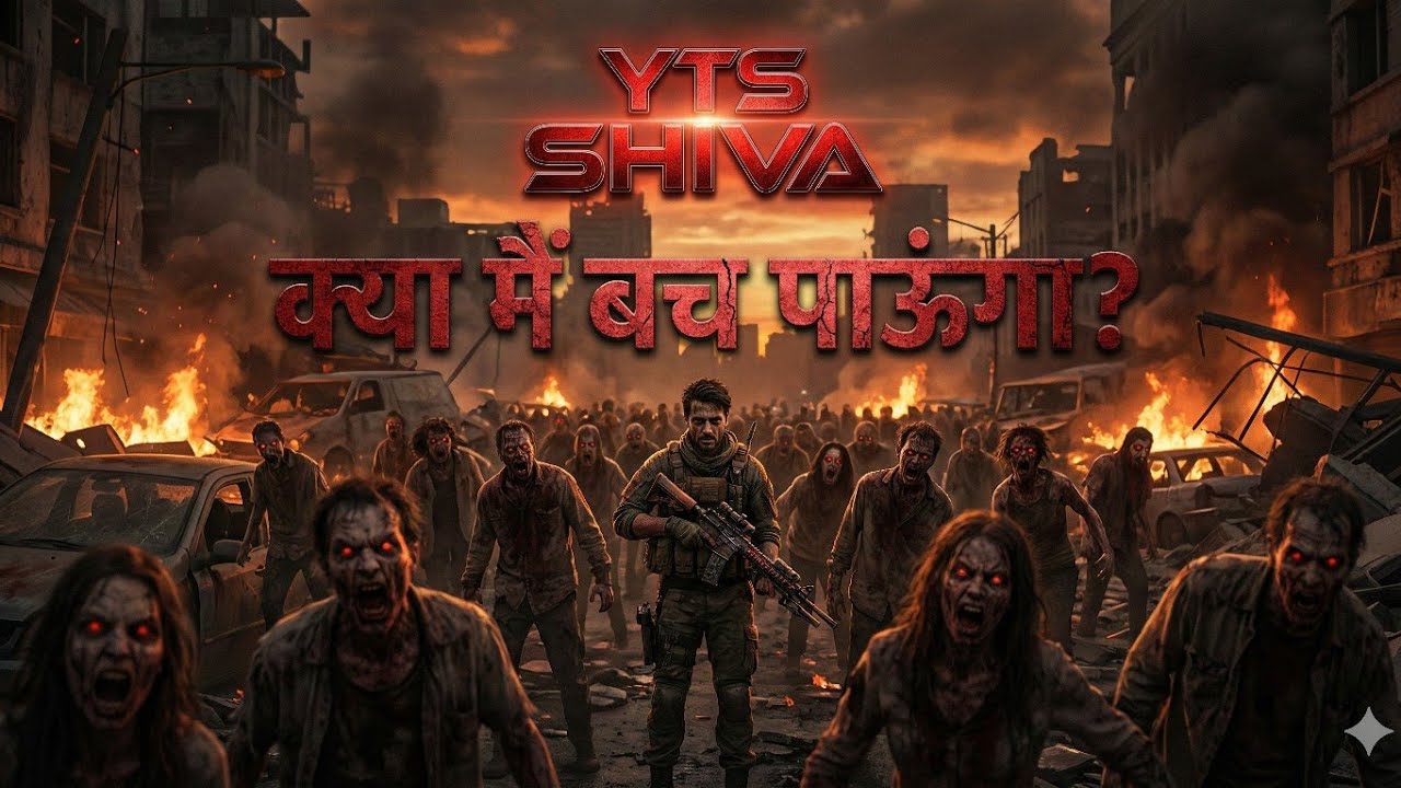 क्या मैं इन ZOMBIES से बच पाऊंगा? 😱 | YTS Shiva Zombie Survival ...
