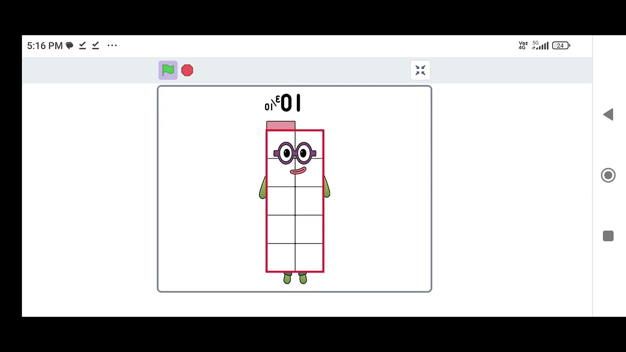 numberblocks band tenths 10.1 to 10.5 - YouTube