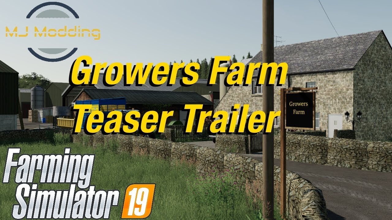 #GrowersFarm teaser trailer - #Farmingsimulator19 - YouTube