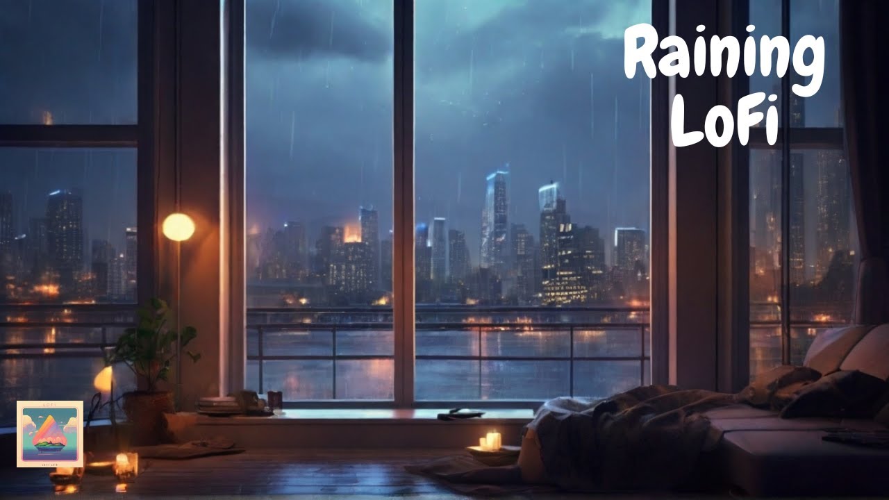 Raining LoFi beat to relax and sleep - YouTube