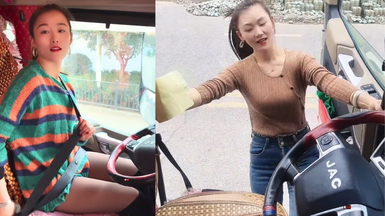 Daily Life of a Beautiful Female Truck Driver Li Qiong - YouTube