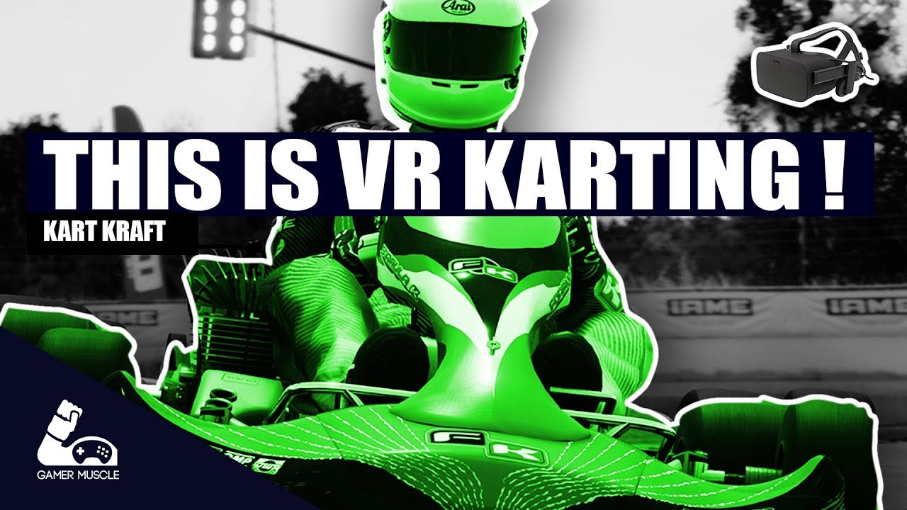 AMAZING VR GO KART SIMULATOR - KART KRAFT - YouTube