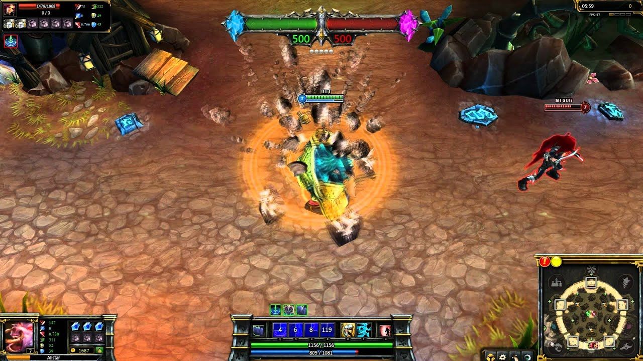 (OLD) Matador Alistar League of Legends Skin Spotlight - YouTube