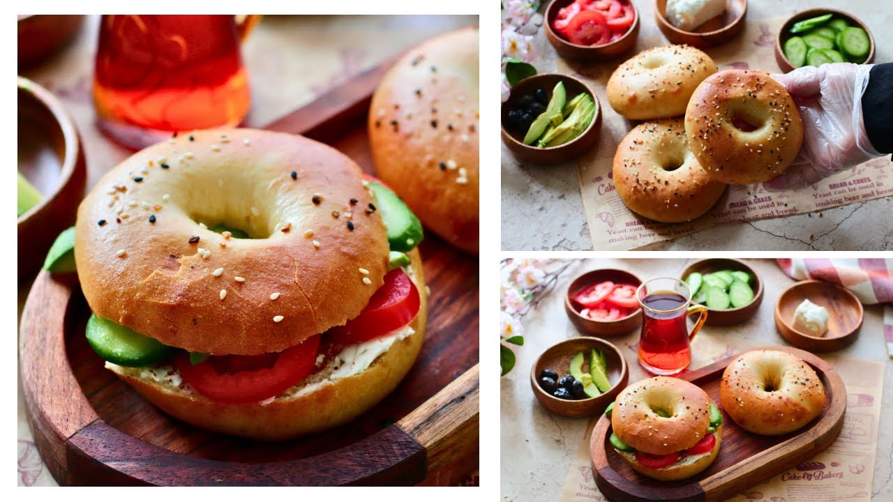 Freshly Baked Bagels / Soft, Chewy And Crispy! You Can’t Beat The Smell ...