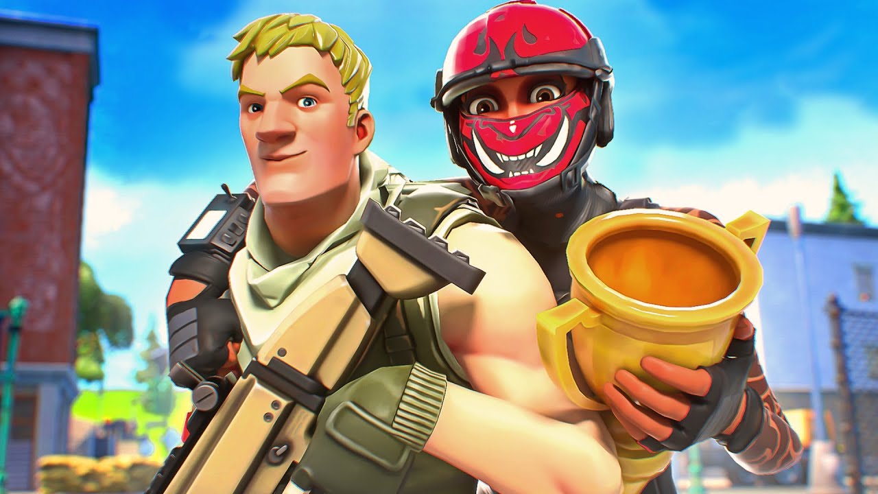 The best duo in Fortnite returns... (Tfue & Scoped) - YouTube