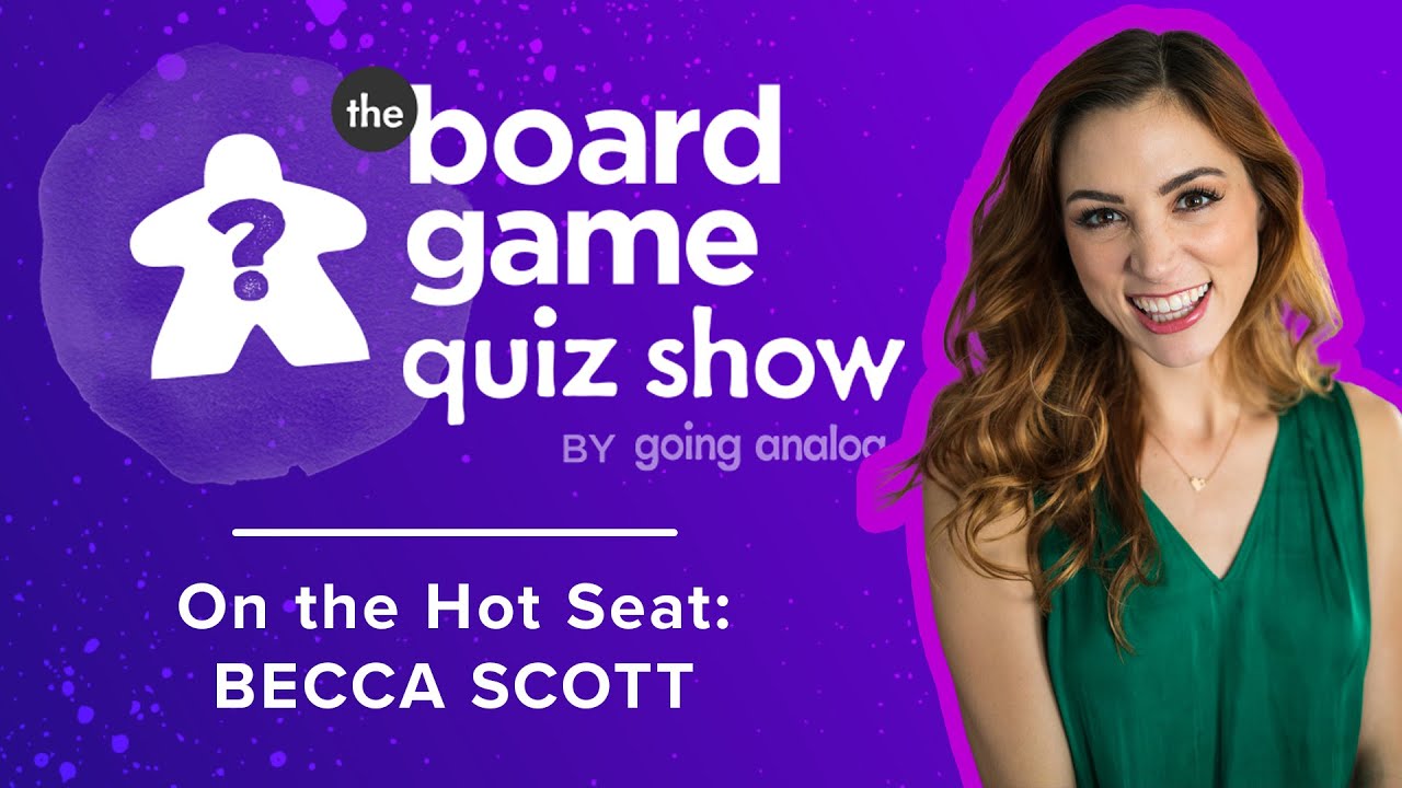 The Board Game Quiz Show: Content Creators/Becca Scott | S5E2 - YouTube