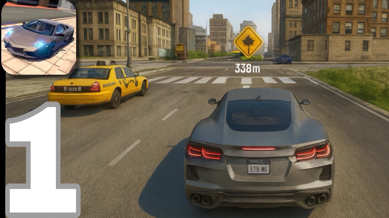 Extreme Car Driving Simulator - Gameplay Walkthrough Part 1 - Tutorial ...