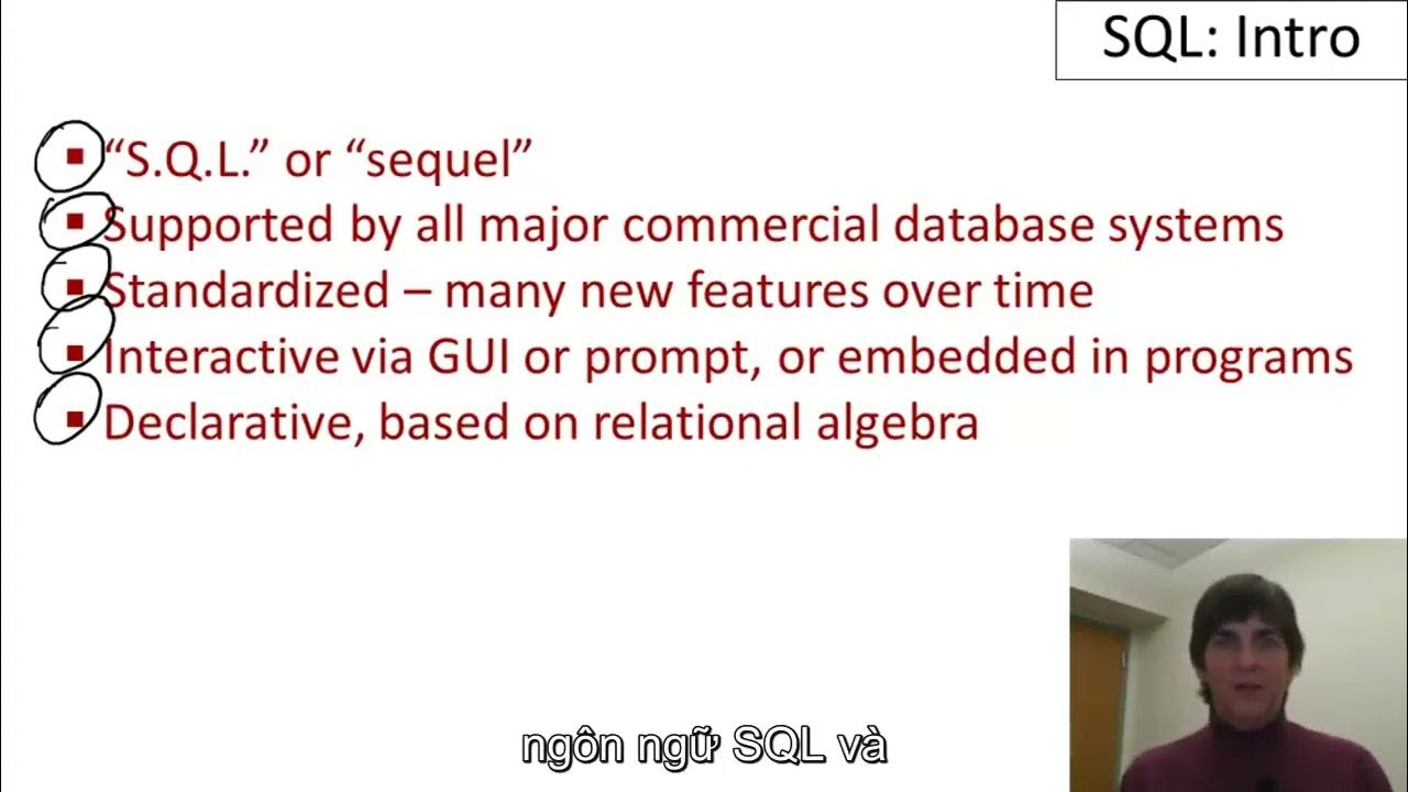 SQL-01: Giới thiệu về ngôn ngữ SQL - YouTube