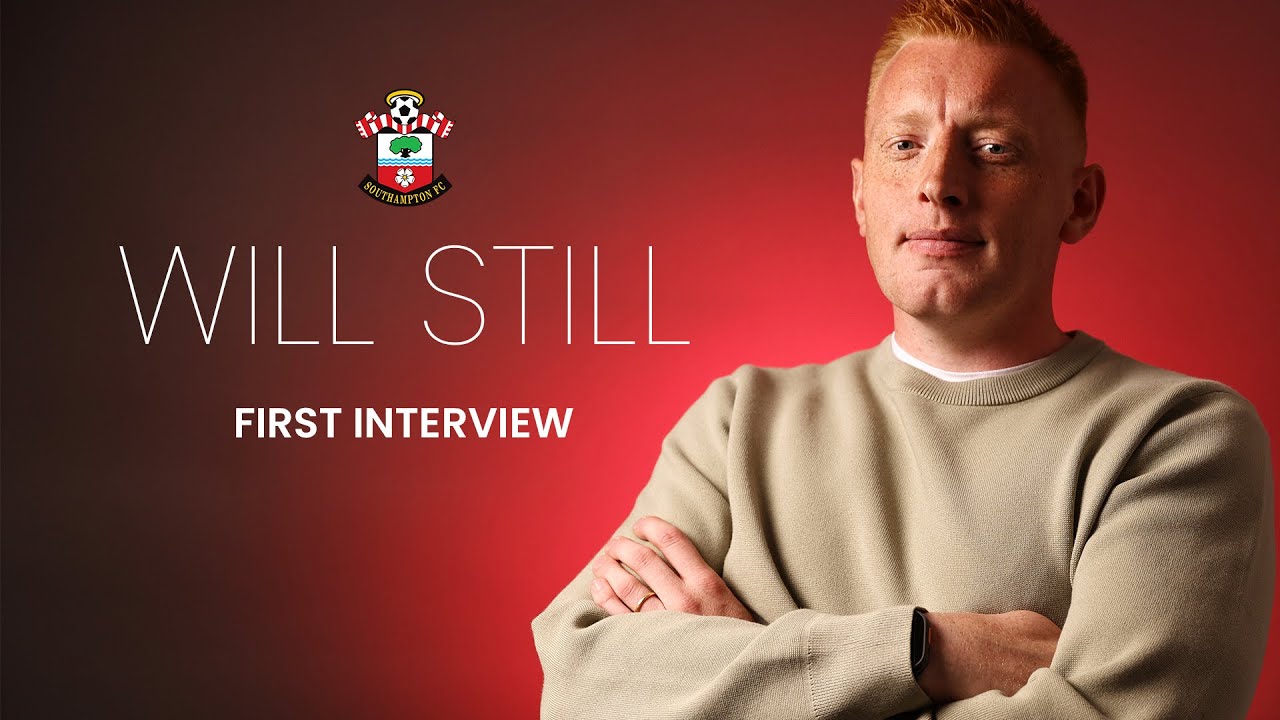 Will Still's first interview as Southampton manager 🎙️ - YouTube