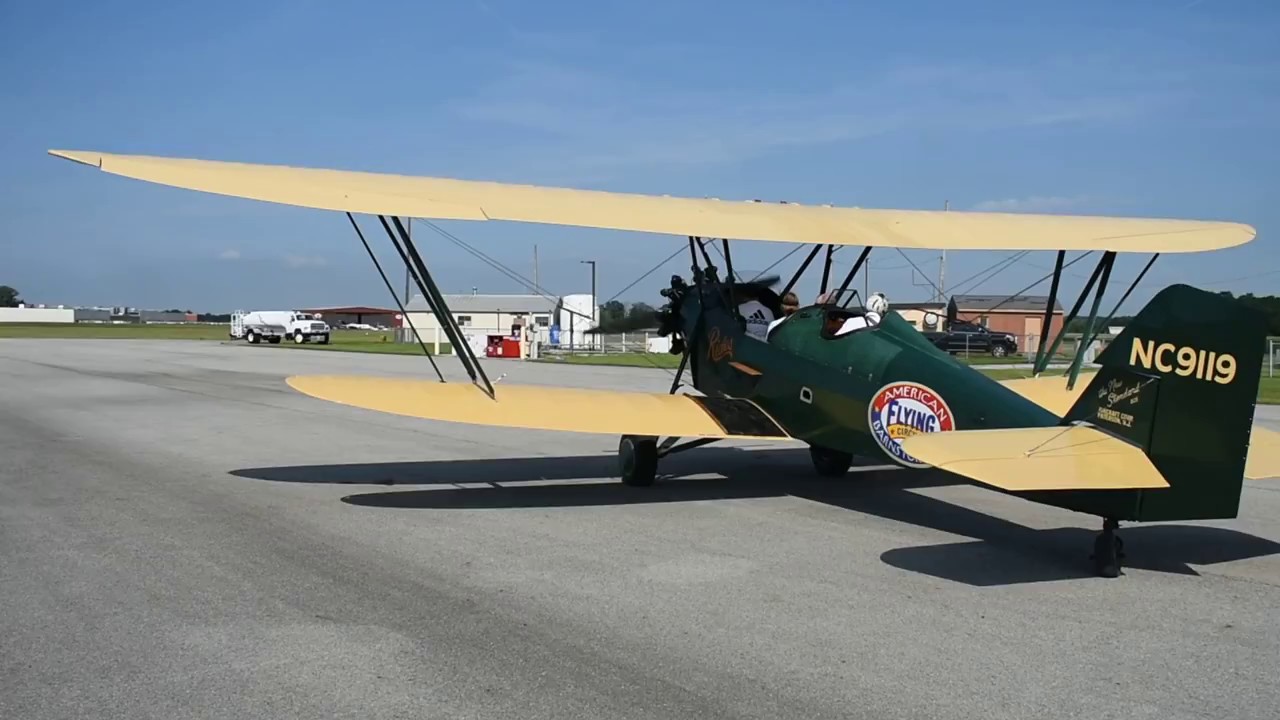 Biplane rides at the Barnstorming Carnival, Springfield, Ohio 2017 ...