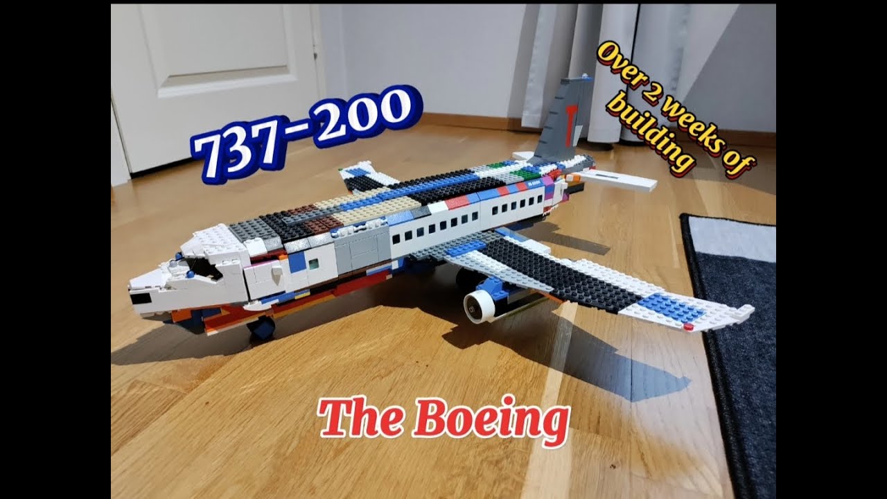 Custom Lego Boeing 737-200! ️ - YouTube