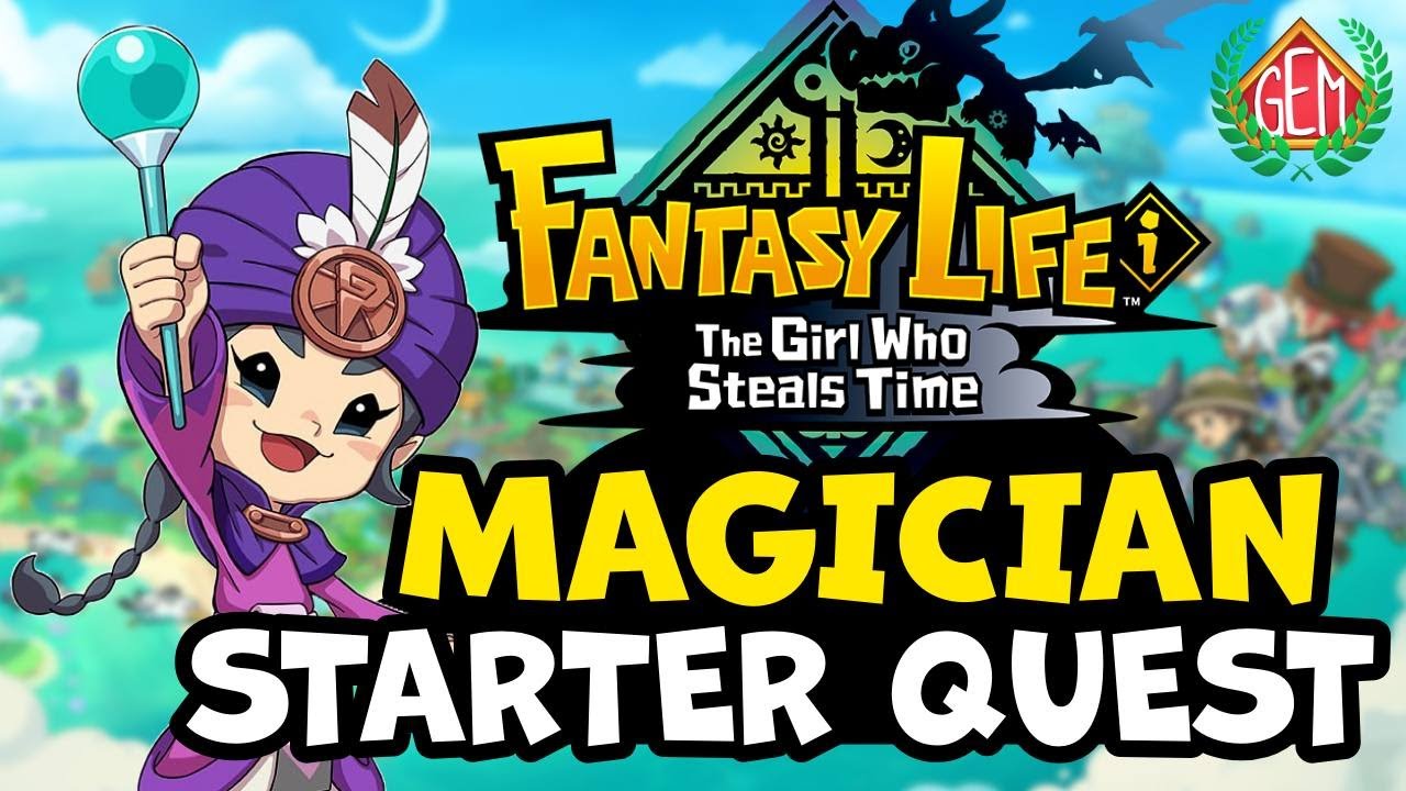 Fantasy Life i Magician Starter Quest - YouTube