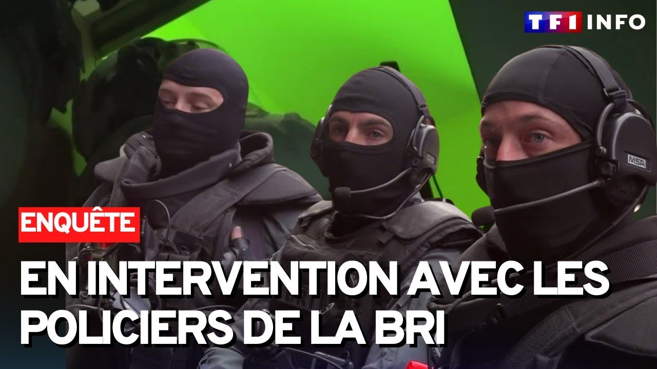 Immersion avec les policiers de la BRI - YouTube