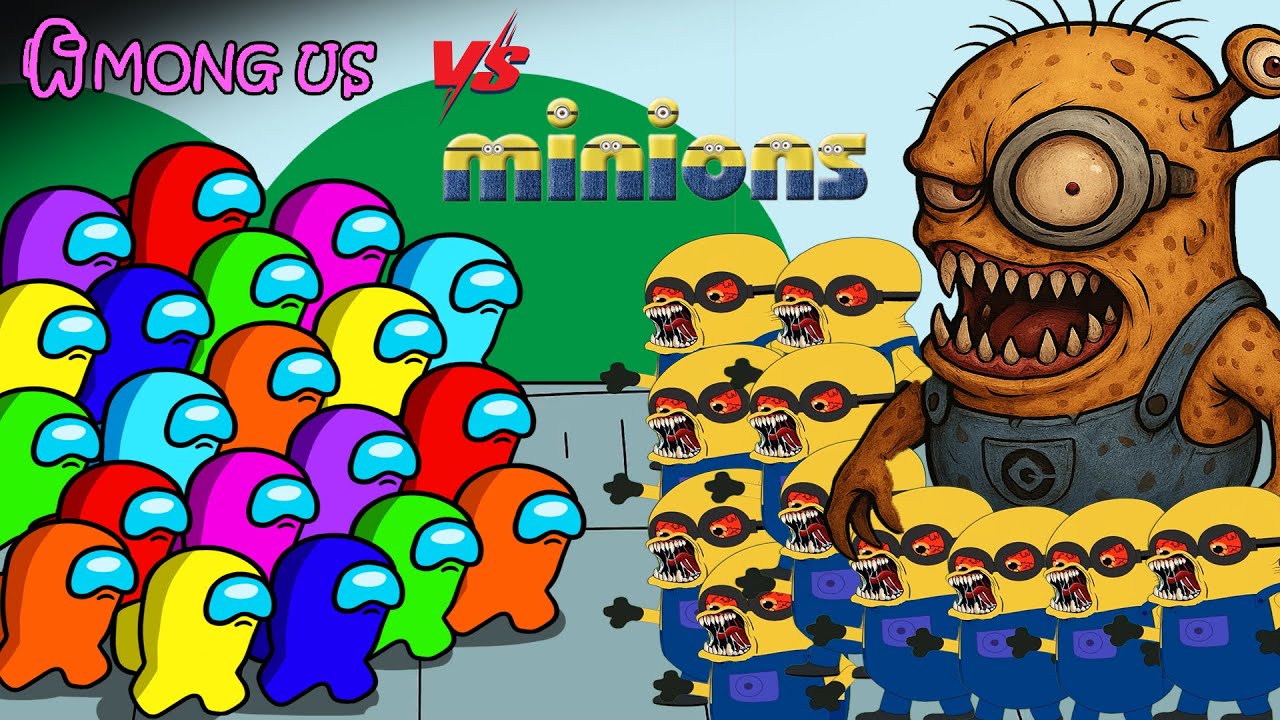 🔥 Among Us vs Minion: Epic Battle for Survival! 🍌⚔️ - YouTube